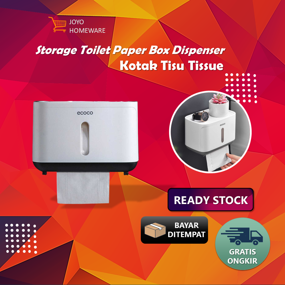 Jh - Tissue Box Tissue Storage Toilet Paper Box Dispenser - E1807 ...