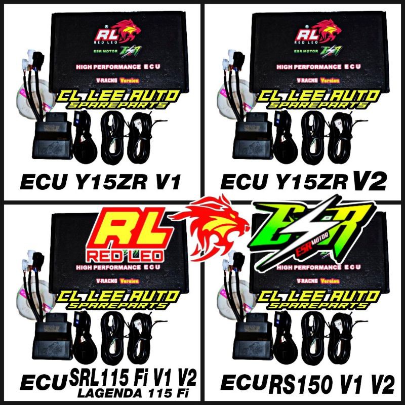 RED LEO ECU Y15ZR V1 V2 & RS150 & LAGENDA 115 fi SRL115 YAMAHA NEW ...