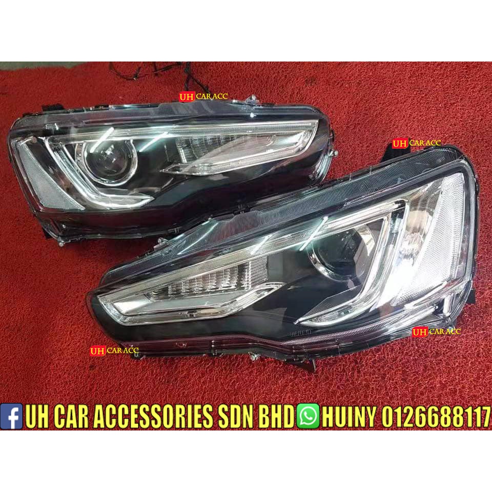 Mitsubishi Lancer Proton Inspira Front Led Projector Headlamp ...