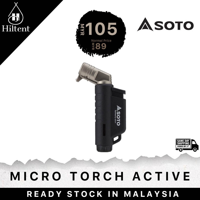 Soto ST-486 Micro Torch Active Black | Shopee Malaysia