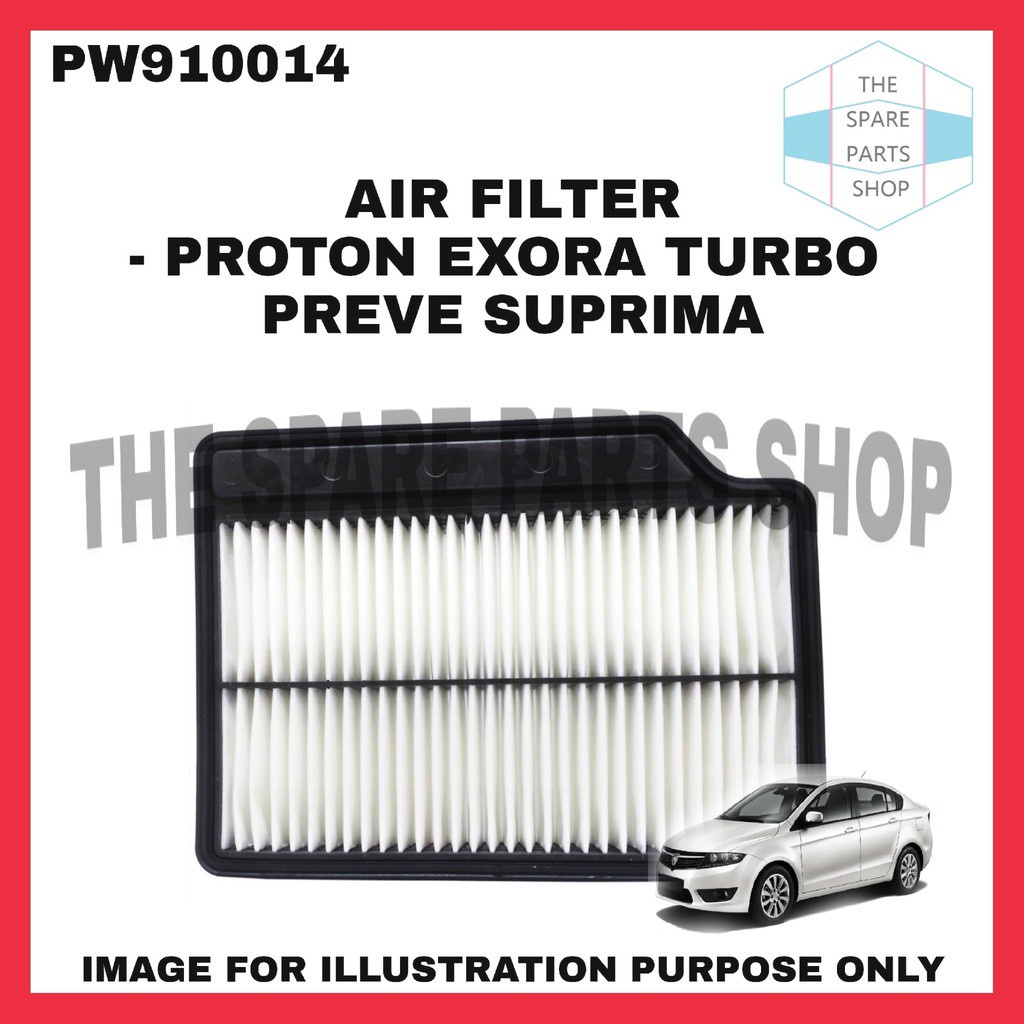 PROTON EXORA TURBO PREVE SUPRIMA AIR FILTER ORIGINAL PROTON (PW910014 ...