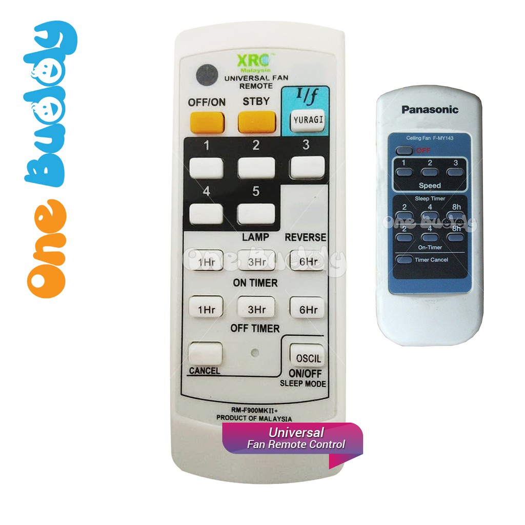 PANASONIC CEILING FAN REMOTE CONTROL F-MY143 REPLACEMENT | Shopee Malaysia