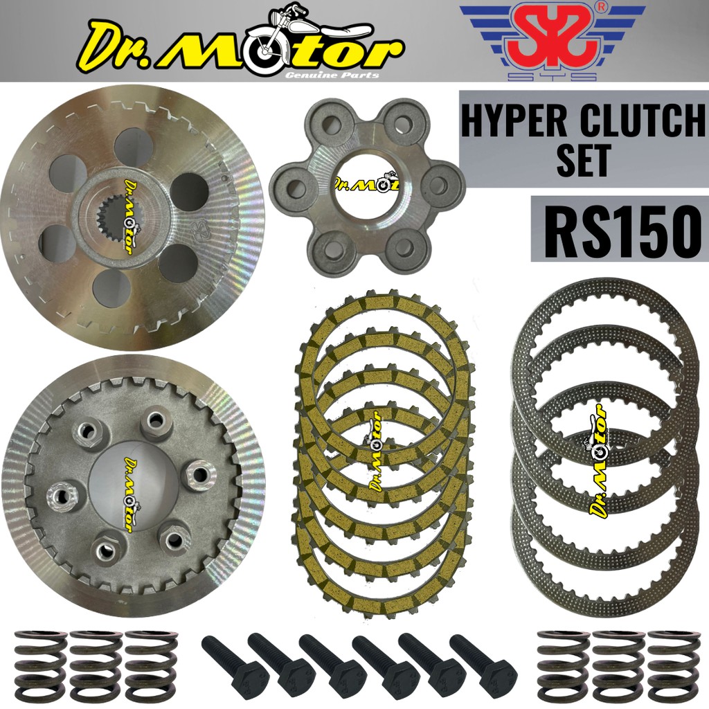 RS150 RS150R RS 150 HyperClutch 6 Spring Hyper Clutch SYS Clutch Plate ...