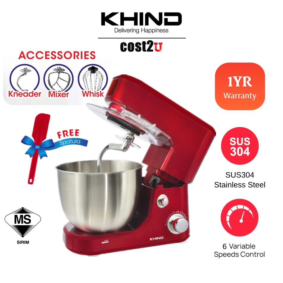 Khind / Cornell Heavy Duty Stand Mixer (Strong Power) SM506P CSM ...