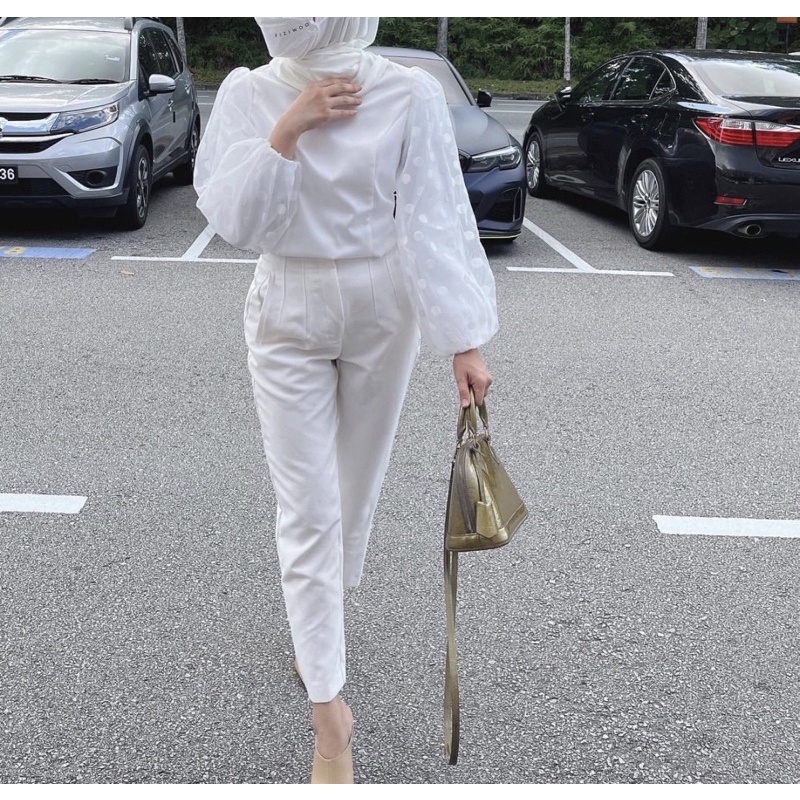 READY STOCK 🇲🇾🇲🇾 ZARA PREMIUM HIGH WAIST PANTS ( TAG & LABEL ZARA ...