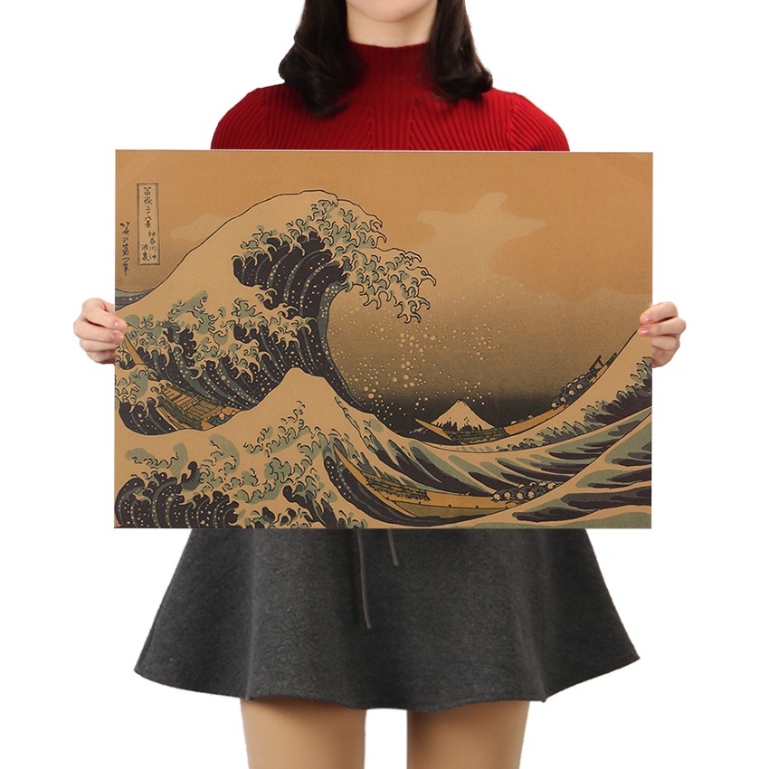 DLKKLB Epic Masterpiece Float World Draw Retro Kraft Paper Adornment ...