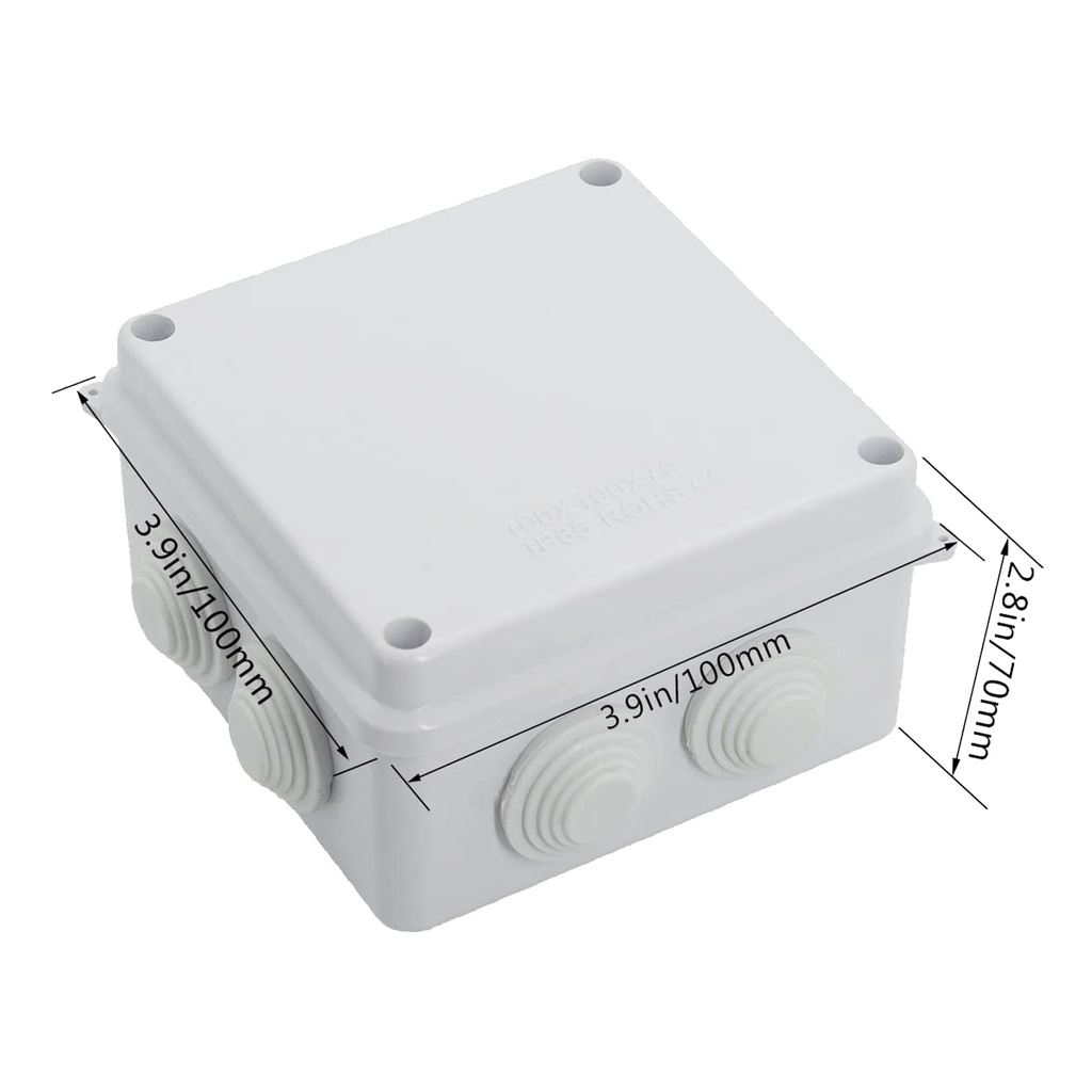 IP65 Waterproof Connection Box 100x100x70mm | Shopee Malaysia