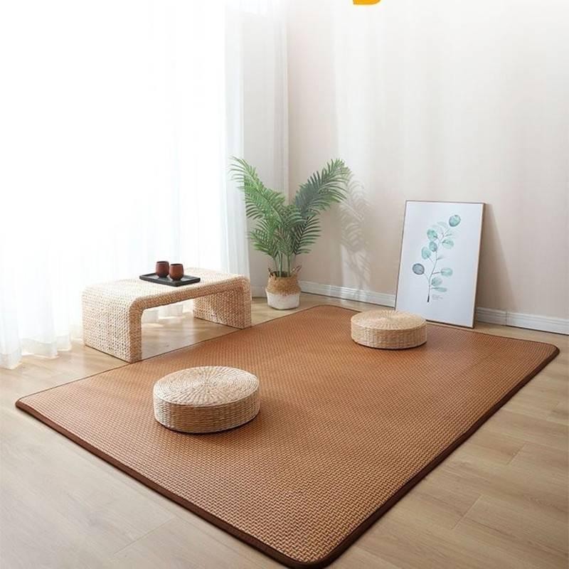Rattan Floor Mats Carpets Japanese Korean Living Room Bedroom Balcony ...