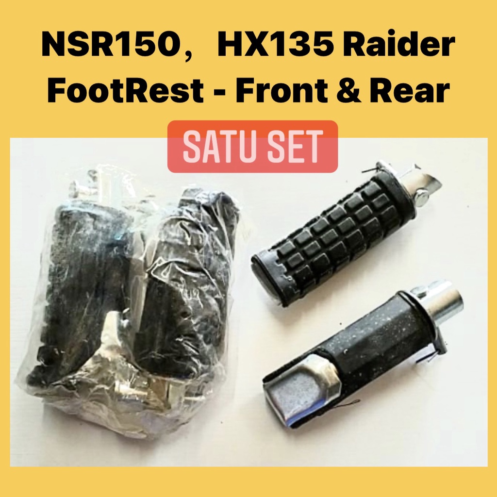 NSR FOOTREST - FRONT / REAR - FOOT REST FOOTREST DEPAN BELAKANG PIJAK ...