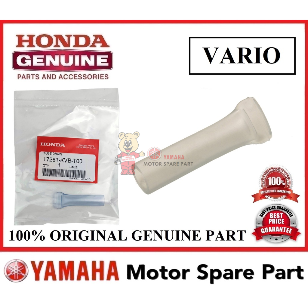 (100% ORIGINAL) HONDA VARIO TUBE DRAIN // 17261-KVB-T00 AIR CLEANER ...