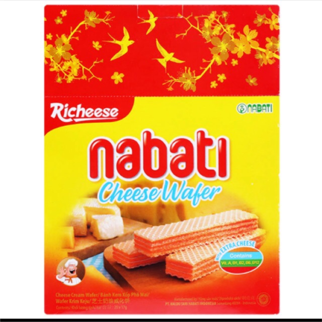 Nabati Cheese Sponge Cake Box 340g | Shopee Malaysia