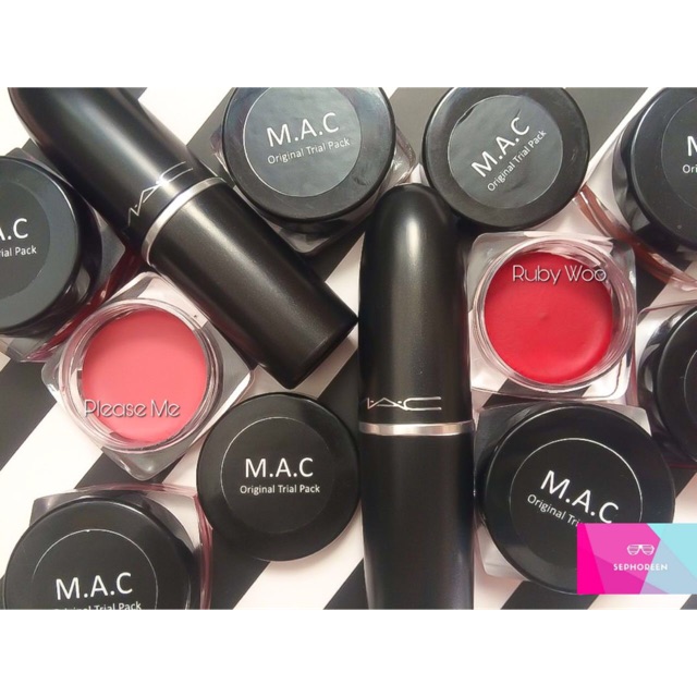 Mac lipstick original trial pack | Shopee Malaysia