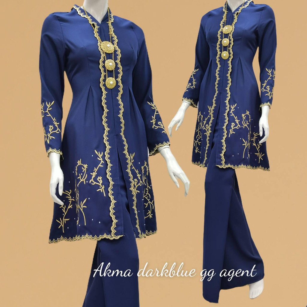 (S-XL) AKMA KEBARUNG KLASIK EXCLUSIVE GOLD BAJU RAYA BAJU TUNANG NIKAH ...