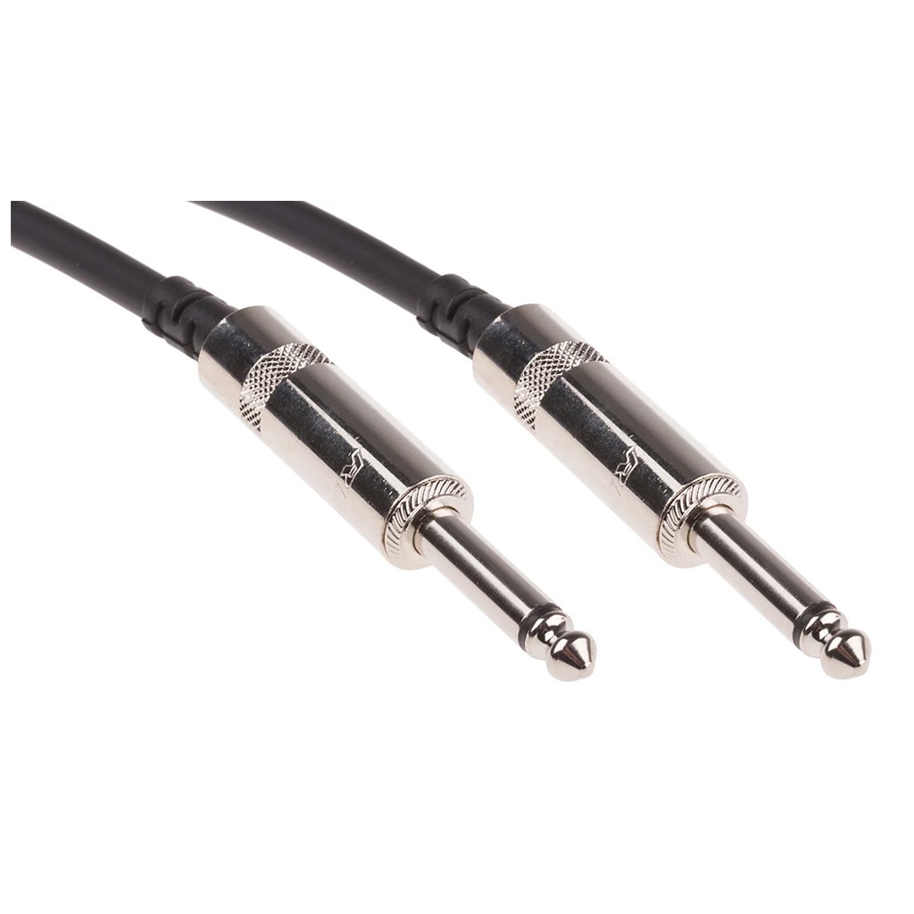 Custom Made 6.3mm Mono Plug to 6.3mm Mono Plug Audio Cable (3 Mts ...