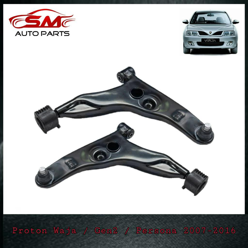 SM Front Lower Arm Set - Proton Waja / Gen2 / Persona ( 1+1Year Unlimited Mileage Warranty ...