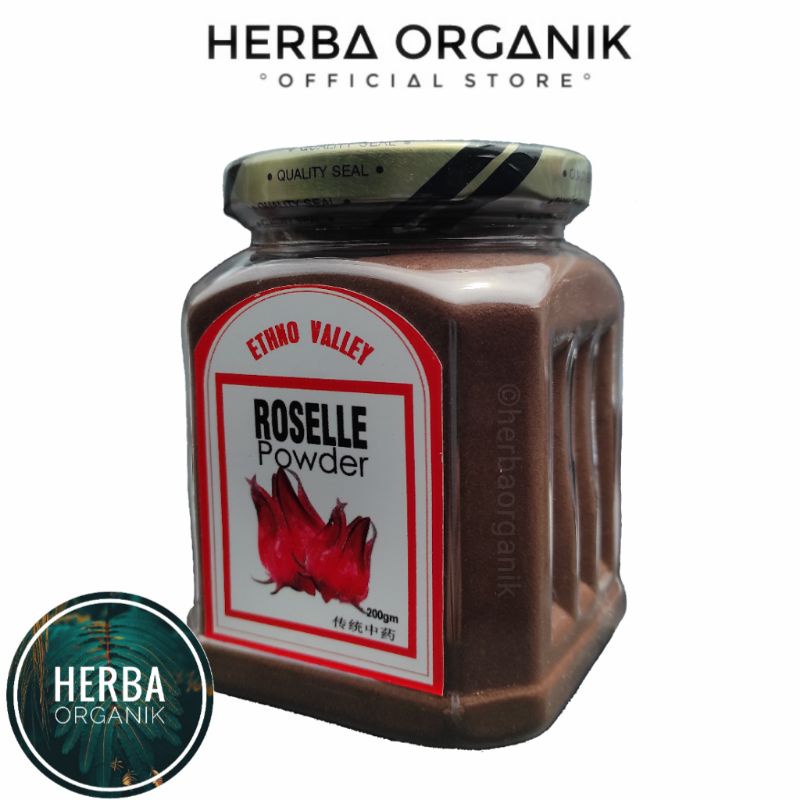 ℍ𝕖𝕣𝕓𝕒𝕆𝕣𝕘𝕒𝕟𝕚𝕜 ROSELLE POWDER 200G | Shopee Malaysia