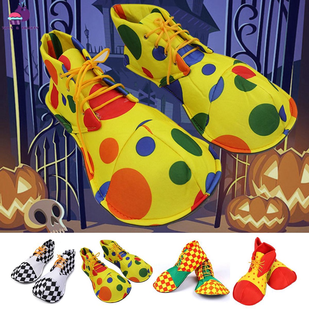 [High quanlity]Clown Shoes Clown Costume Shoes Clown Costume Props ...