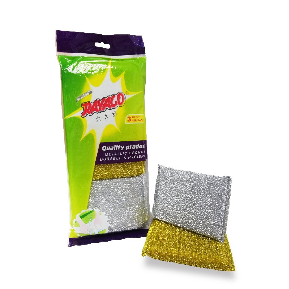 RAYACO 721-3 METALIC SPONGE (3PCS) | Shopee Malaysia