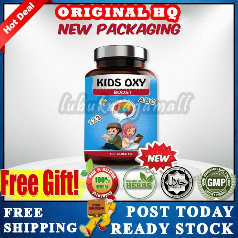 KIDS OXY BOOST MINDA & KIDS OXY SINUS CARE 💯 ORIGINAL BY HQ FREE ...