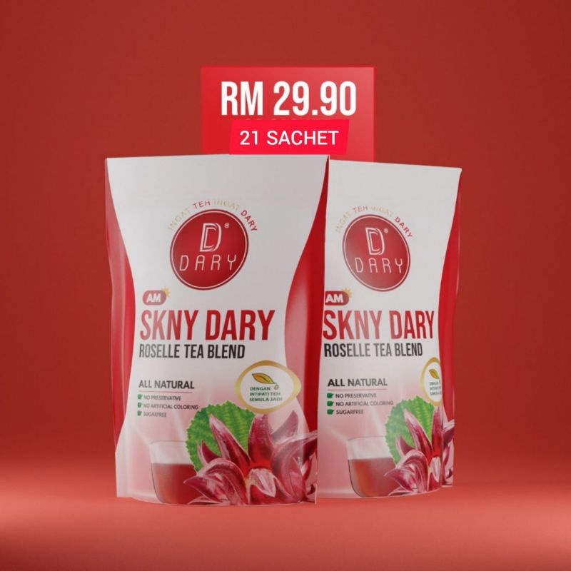 DARY TEA SKNY & SLMY 💯% ORIGINAL HQ TEH KURUS DARY | Shopee Malaysia