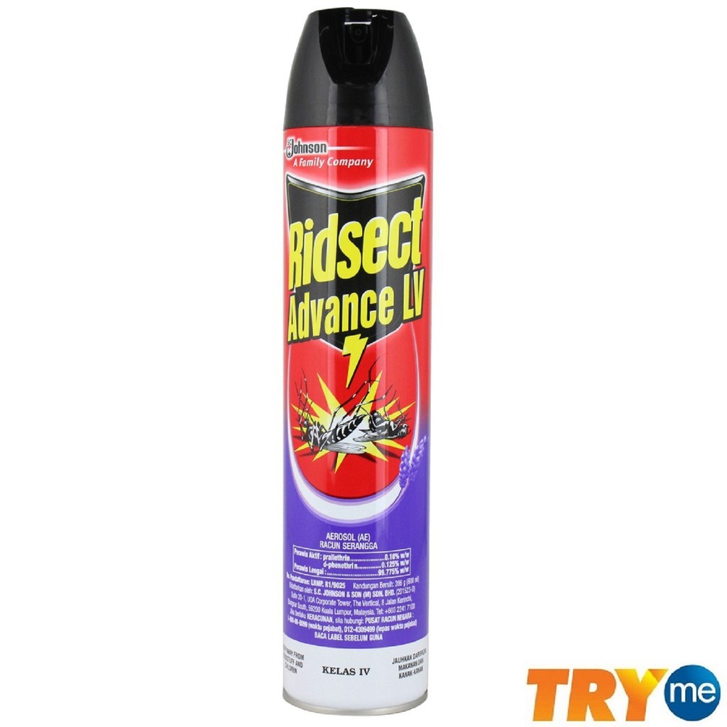 Ridsect Advance LV Aerosol (525ml) | Shopee Malaysia