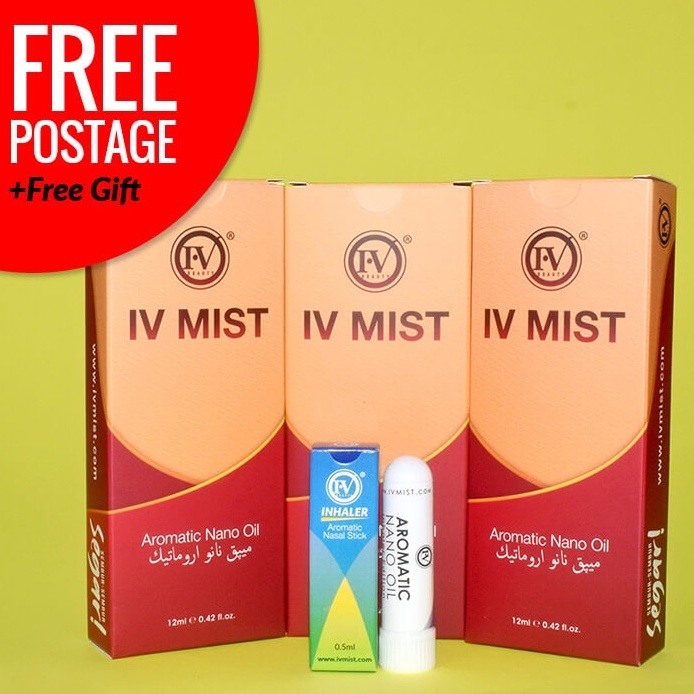 💦 Free Postage 💥 IV Mist + Inhiler 💕💕 #IVMistOil | Shopee Malaysia