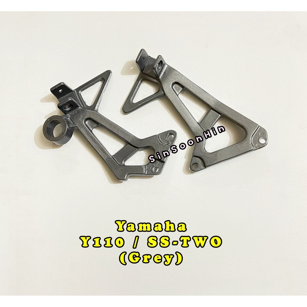 YAMAHA SS110 Y110 SS TWO SS2 Rear Foot Rest Bracket 1SET [ GREY ...