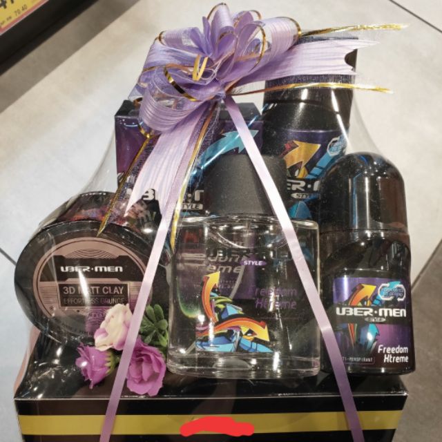 Perfume Ubermen gift set perfume hantaran kahwin dan hadiah | Shopee ...