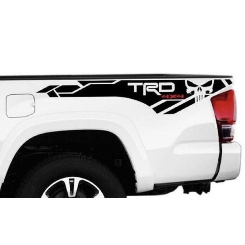 (Ready Stock) S525# 2pcs Toyota Hilux New Style Graphic Vinyl Decal ...