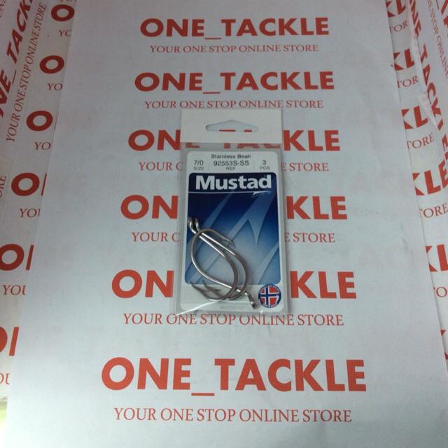 Mustad 92553 SS Stainless Beak Hook mustad hook | Shopee Malaysia