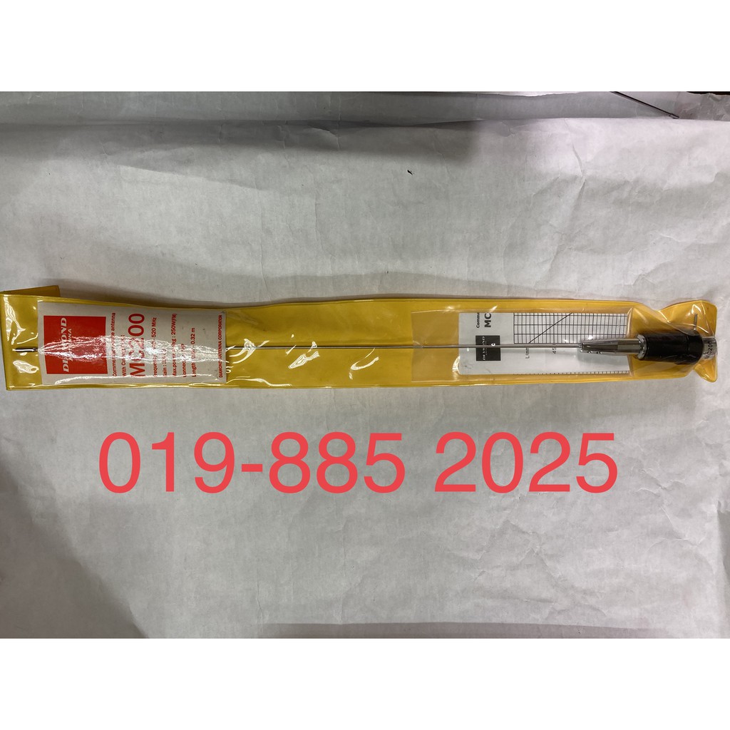 Diamond Antenna MC200 340-520Mhz UHF Mobile Antenna (PL259) | Shopee ...