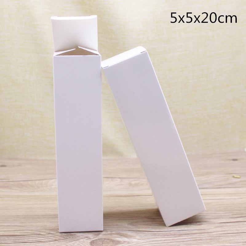 10pcs Multi size White window paper box 5x5x20cm DIY Packing Gift Boxes ...
