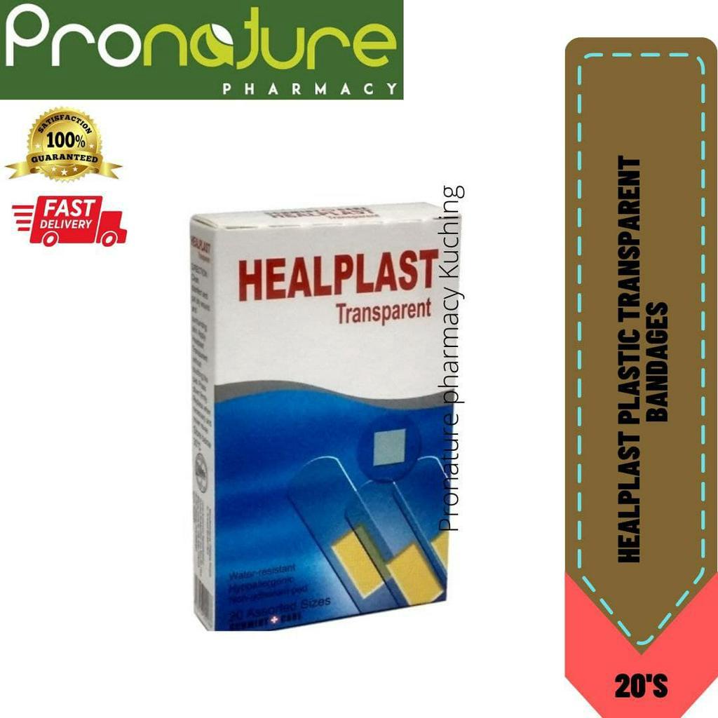 HEALPLAST PLASTIC TRANSPARENT BANDAGES 20'S | Shopee Malaysia