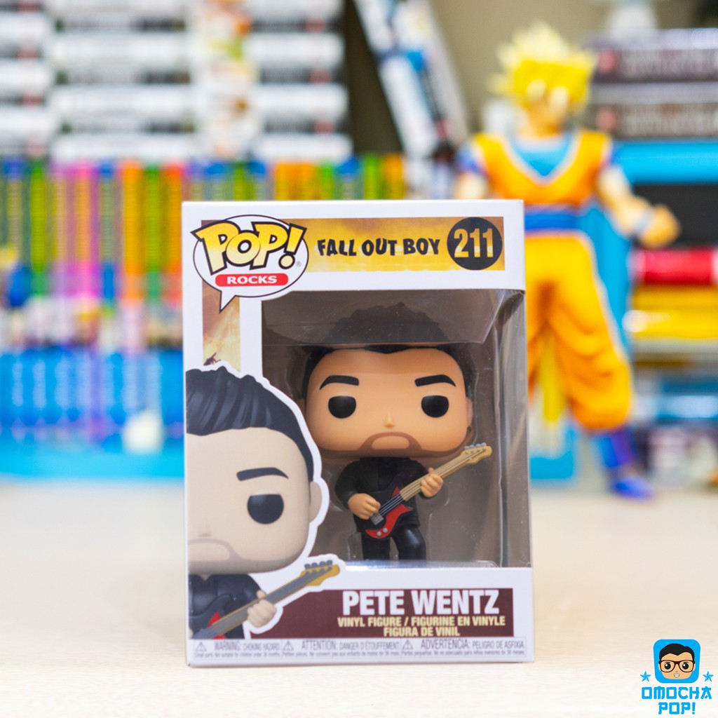 Original Funko Pop Rocks: Fall Out Boy - Peter Wenz 211 Figure | Shopee ...