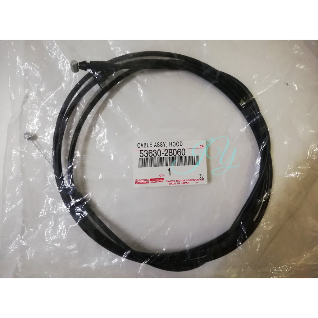 [Original] Toyota Estima ACR30 Front Bonnet Cable (53630-28060 ...