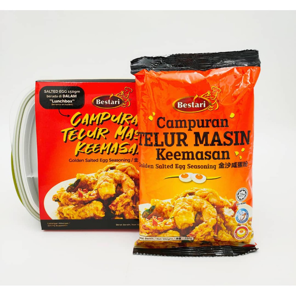 [READY STOCK] BESTARI SALTED EGG SEASONING POWDER (800 gm / 150gm ...