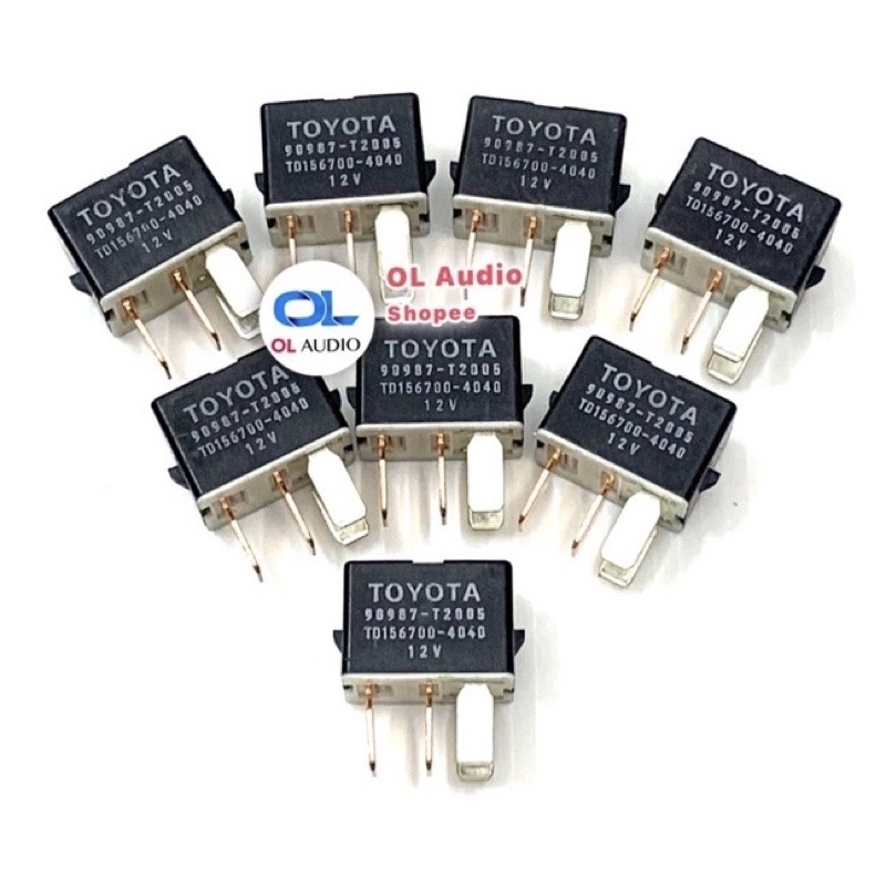⚠️Made In Japan ⚠️Original Toyota Denso 4pin Relay Car Lamp/Car Air ...
