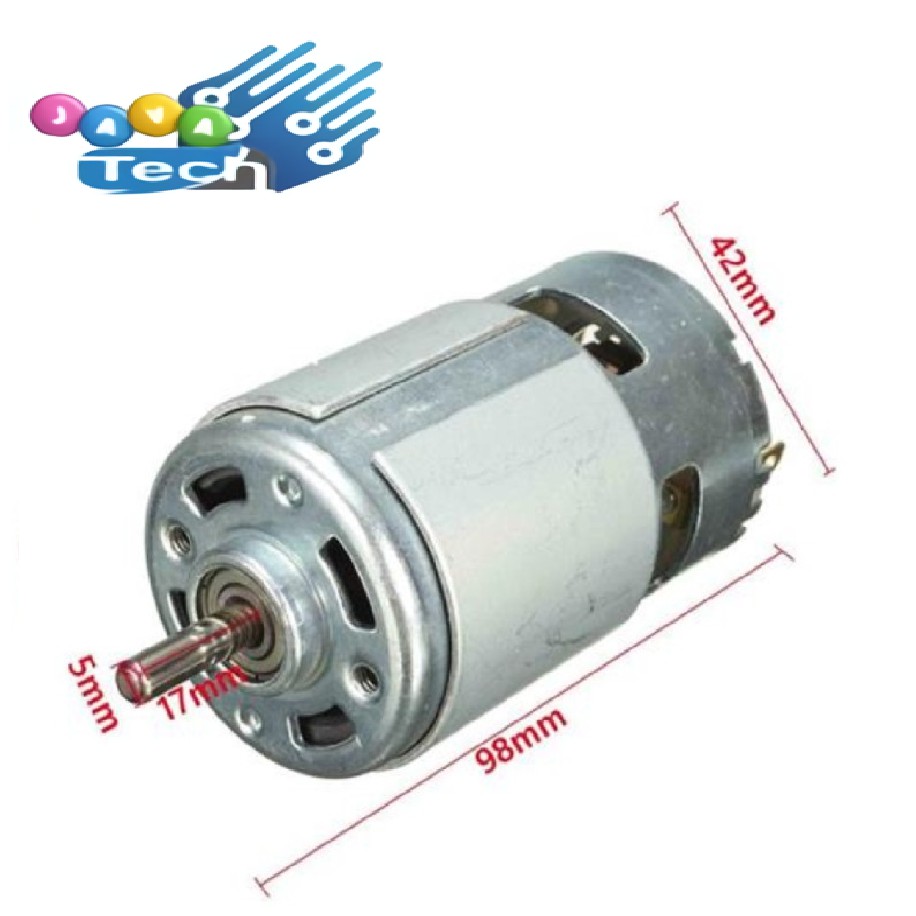 MESIN Dc Motor 12V 775 High Torque High Rpm Dynamo Machine Power Tools ...