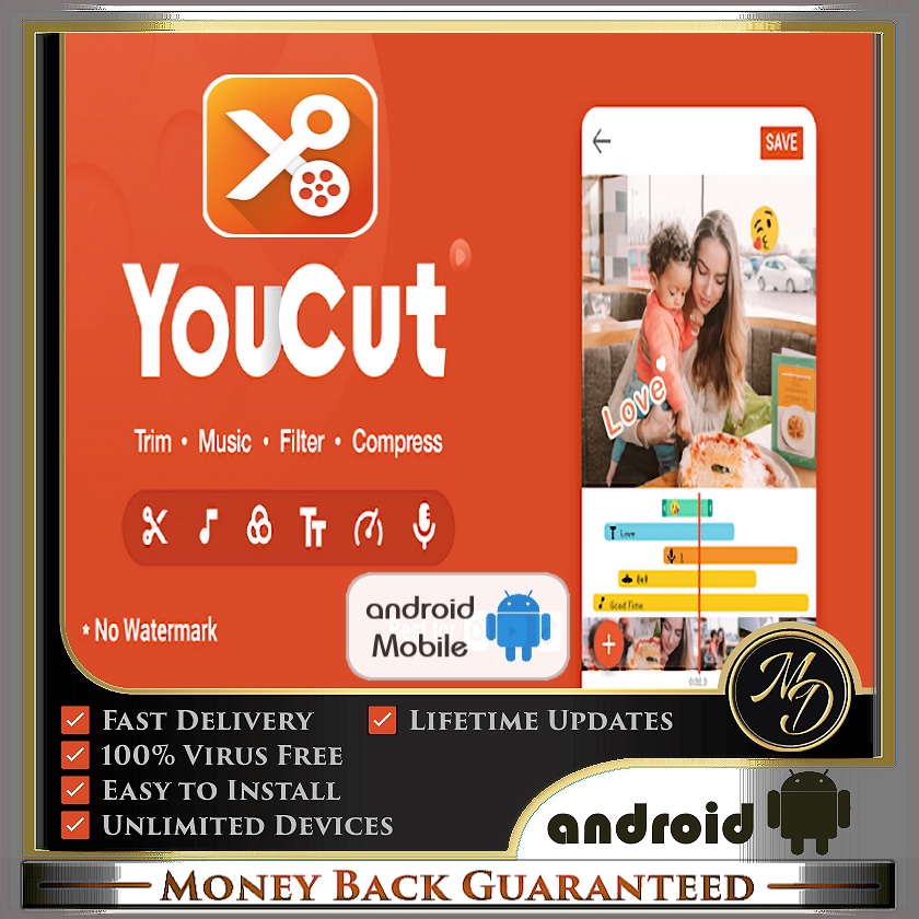YouCut - Video Editor & Maker ️ Android v 1.631.1191 (Pro Unlocked ...