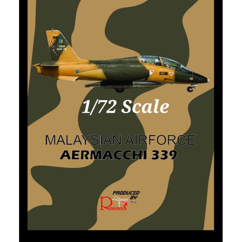 1/72 RMAF / TUDM Aermacchi MB339a Decal model kit militart aircraft ...