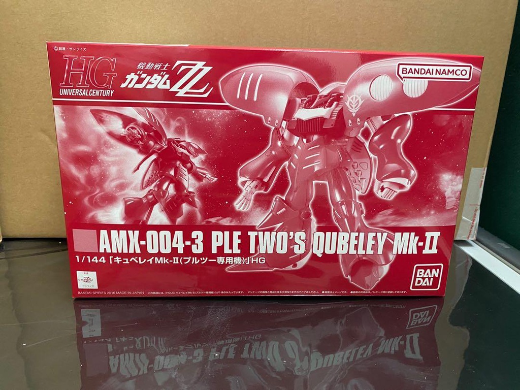 (Ready Stock) Premium Bandai HGUC HG 1/144 PLE TWO’S QUBELEY & ELPEO ...