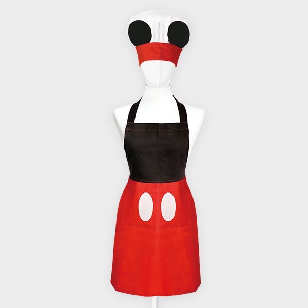 Daiso Korea x Disney Mickey Kitchen Series Kitchen Gloves_Kitchen Apron ...