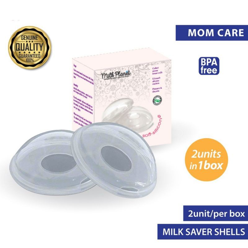 Milk Planet Comfort Milk Saver Shells / Tempat Simpan Susu / Milk Saver ...