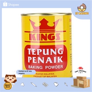 Kings Tepung Penaik Baking Powder / Bicarbonate of Soda (454g/100g ...