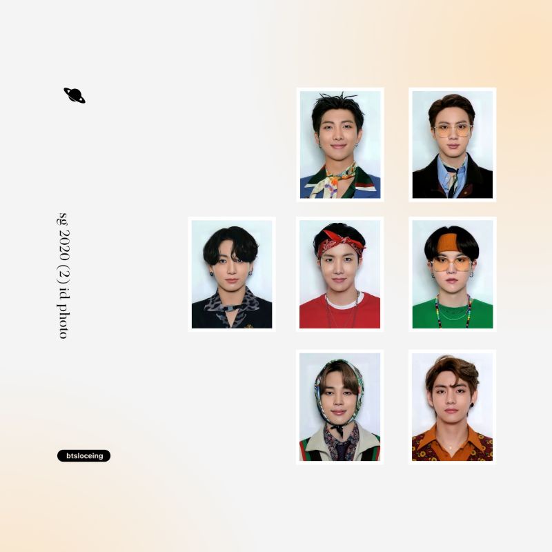 BTS id Photo Season Greeting 2021 Ver 2 | Shopee Malaysia
