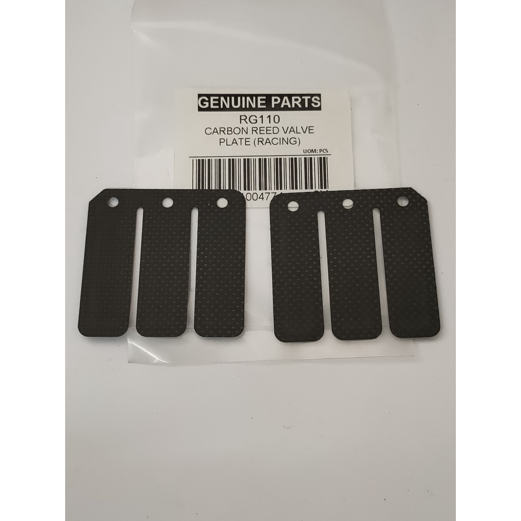 SUZUKI RG ( RACING-CARBON TECH) REED VALVE PLATE / A CLASS | Shopee ...