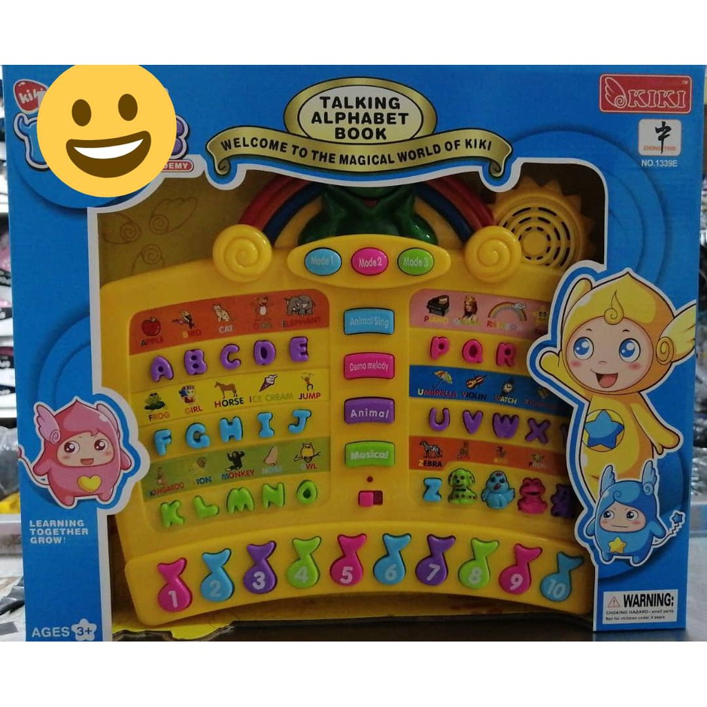 LEARNING COMPUTER,TALKING ALPHABET BOOK | Shopee Malaysia