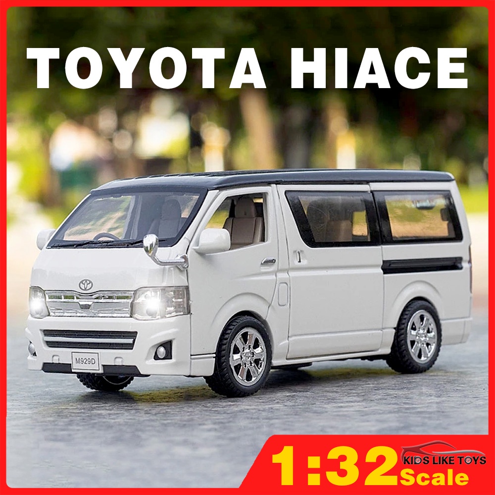 KLT 1:32 Toyota Hiace Car Model Alloy Diecast Cars Toys For boys, Kids ...