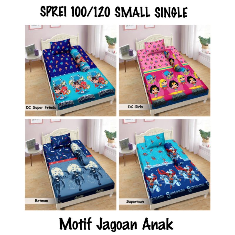 Lady Rose - Bed Sheet 90/100/120 Small Single Superhero Hero Motif ...