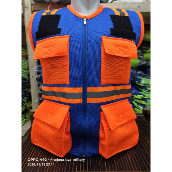 Safety Vest, Chrome Vest, Project Vest | Shopee Malaysia
